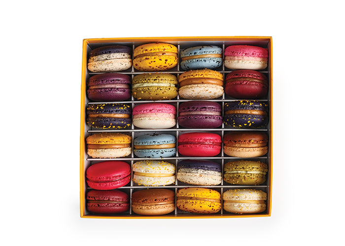 Macaron Box - 24 Piece | CACAO Handmade Chocolates & Macarons