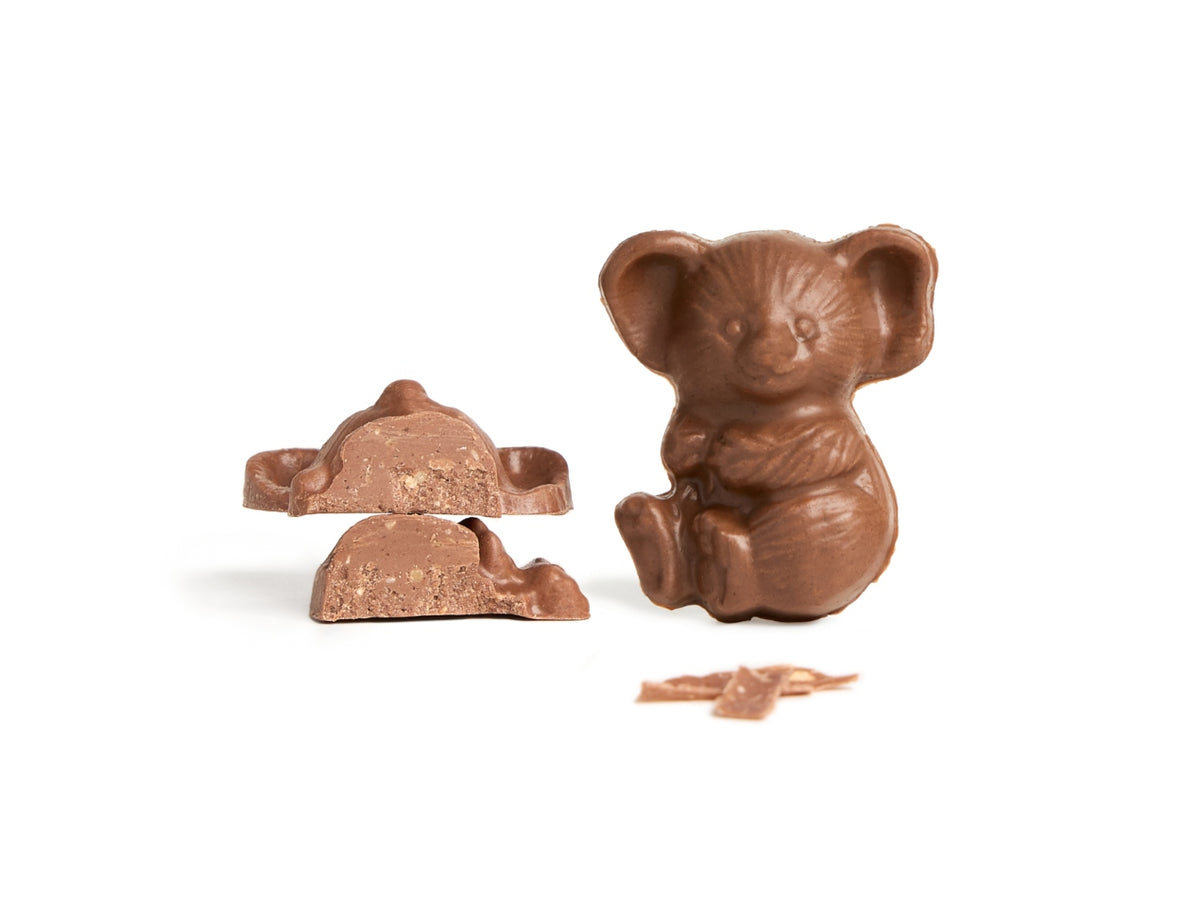 Milk Chocolate Koalas with Macadamia Praline | CACAO Handmade ...