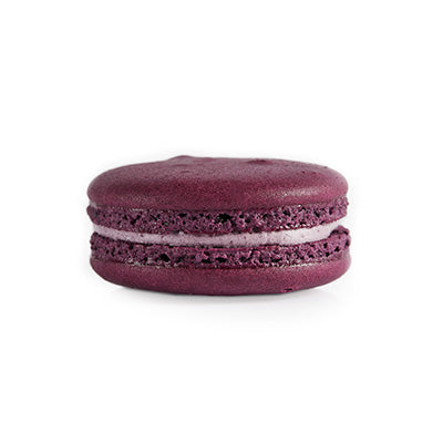 Violet & Blackcurrant Macaron | CACAO Handmade Chocolates & Macarons
