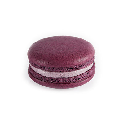 Violet & Blackcurrant Macaron | CACAO Handmade Chocolates & Macarons